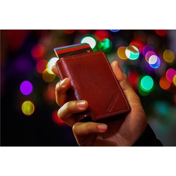 Bags | Sypher X Mens Pop Up Ejector Bifold Leather Wallet With Rfid ...